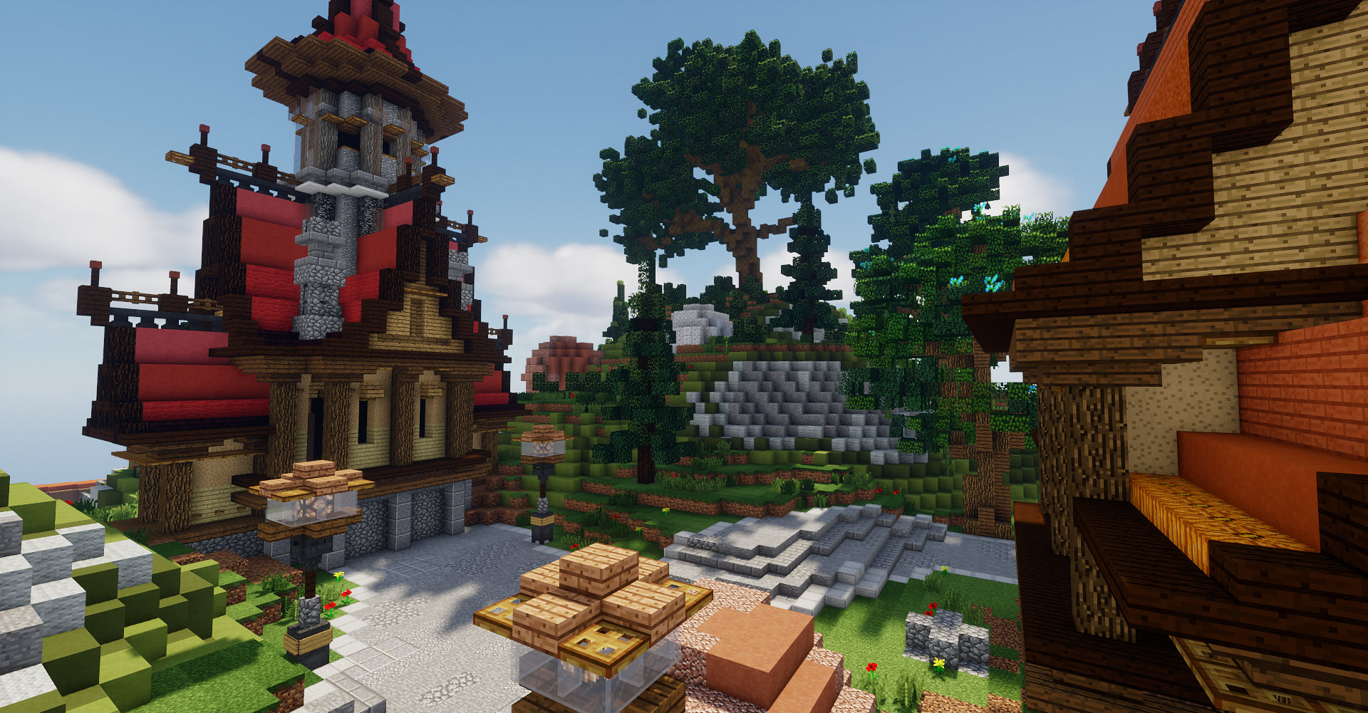 Spawn - Dragon Orange Village - 470x470 | Chunkfactory